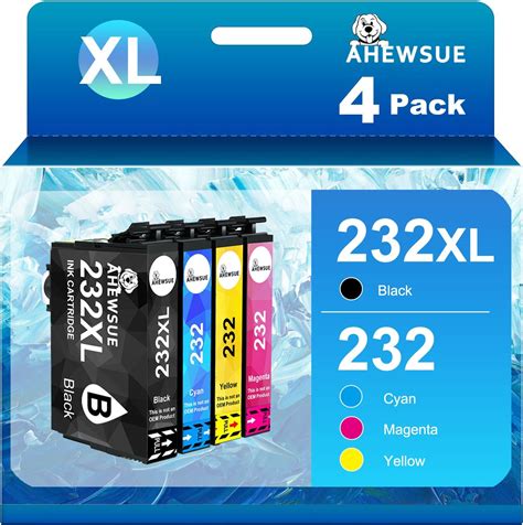 Amazon AHEWSUE 232XL Ink Cartridges Remanufactured Replacement For