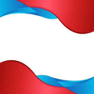 Transparent Curve Vector Hd PNG Images Blue And Rid Wavy Shapes On