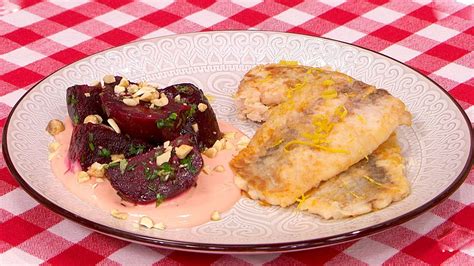 Pescado A La Plancha Y Ensalada De Remolachas YouTube