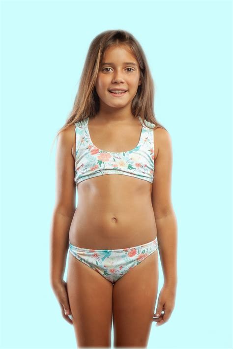 Bikini Niña Pájaros Belen Zotano Swimwear