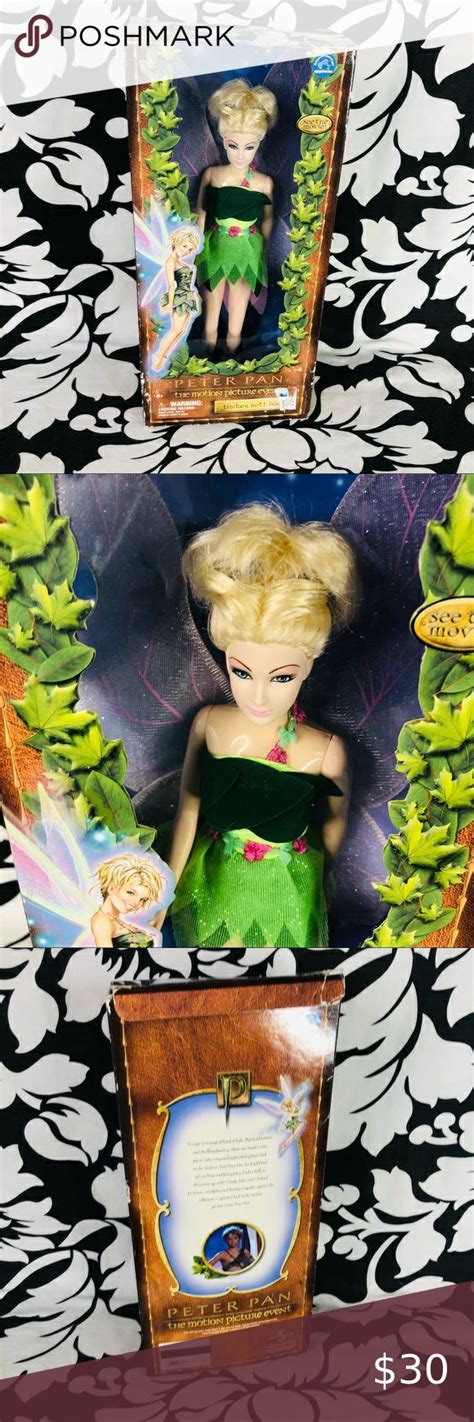 Peter Pan The Motion Picture Tinker Bell Vinyl Doll Universal