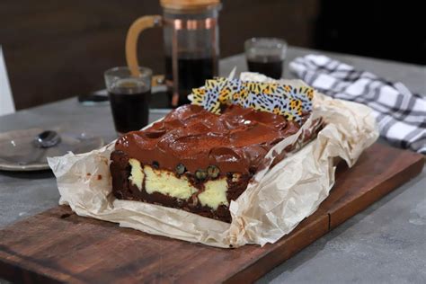 Brownie Marmolado Con Cheesecake El Gourmet