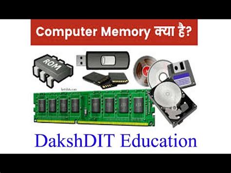 What Is Computer Memory And Its Types Youtube