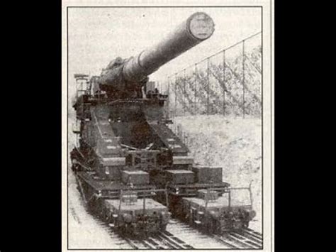 Schwerer Gustav The Giant Railway Gun YouTube