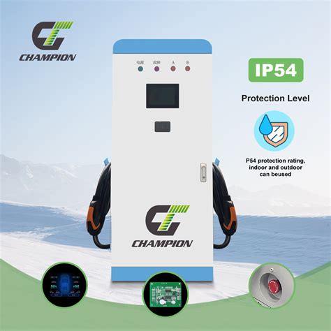 Solar Electric Car Charger Kw Kw Ccs Chademo Gb T Double Dun Dc Ev