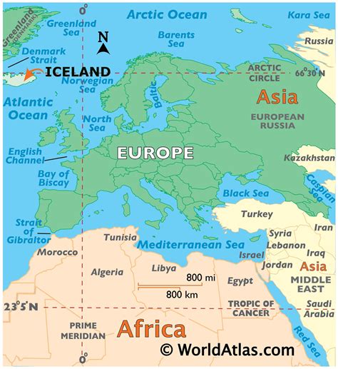 Iceland Maps Facts World Atlas