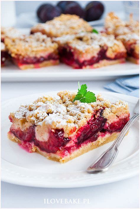 kruche ciasto ze śliwkami Easy Desserts Delicious Desserts Dessert