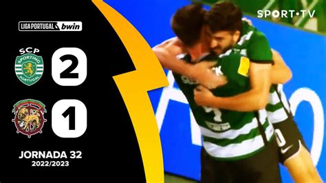 Resumo Sporting 2 1 Marítimo Liga Portugal bwin SPORT TV YouTube