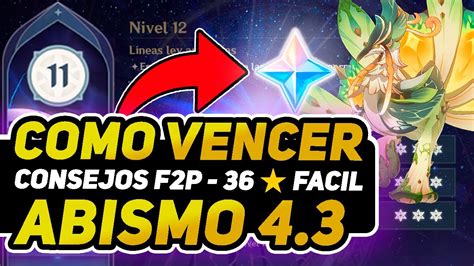 COMO VENCER EL ABISMO 11 GENSHIN IMPACT 4 3 GUIA F2P DEL ABISMO
