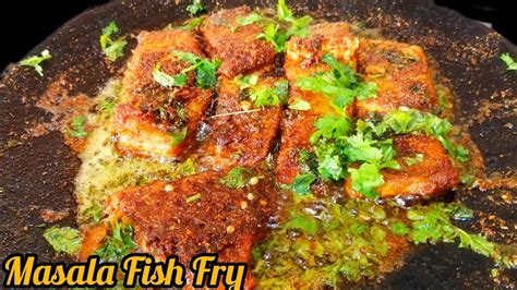 Spicy Masala Fish Fry Tawa Fish Fry Fish Fry How To Fry Fish Youtube