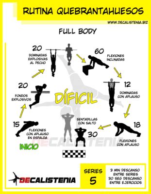 ᐅ Mejores rutinas Full Body Gym Calistenia en casa ᐊ