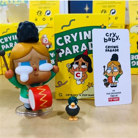 Popmart Cry Baby Crying Parade The Drummer Shopee Thailand
