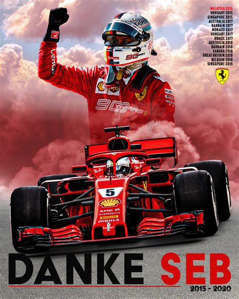 Sebastian Vettel Ferrari Wallpapers Wallpaper Cave
