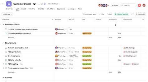 Rules Integrations And Widgets Asana Help Center