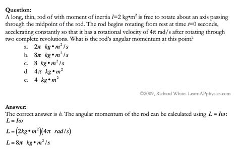 learn ap physics rotational motion
