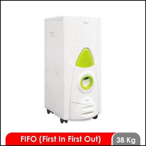 Jual RICE BOX COSMOS FIFO 38 KG TEMPAT PENYIMPANAN DISPENSER BERAS BESI