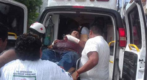 Vanguardia De Veracruz On Twitter Con Botellazo Casi Se Desangra