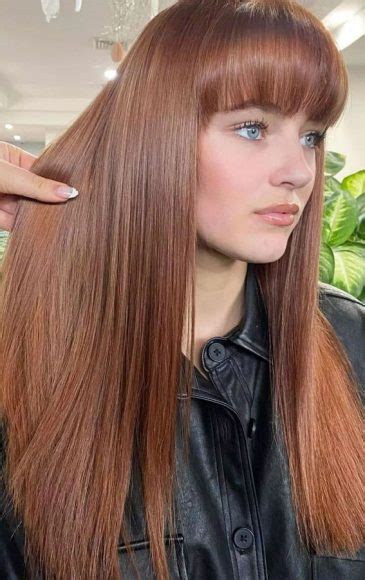 40 Copper Hair Color Ideas That Re Perfect For Fall Brown Copper Long
