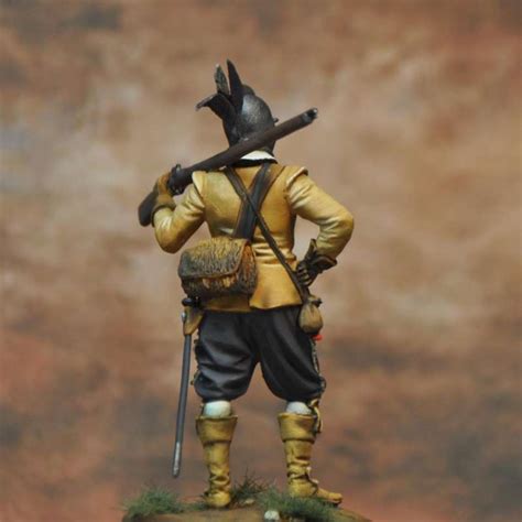 La Guerre de Trente Ans 1618 1648 Mousquetier du Régiment Jaune