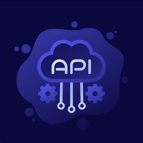 Premium Vector Cloud Api Software Integration Icon Vector Design