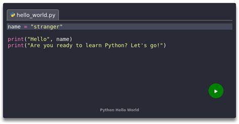 Hello World Python Visual Co Image To U