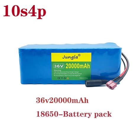 Original 36V 10S4P 20Ah 500W High Power Capacity 42V 18650 Lithium