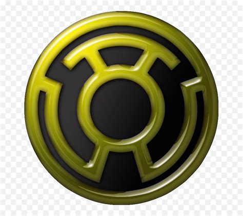 Green Lantern Symbol Png Yellow Lantern Corp Yellow Sinestro Corps