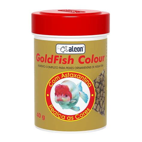 Realce as Cores dos Seus Peixes a Ração Alcon Goldfish Colour ALCON