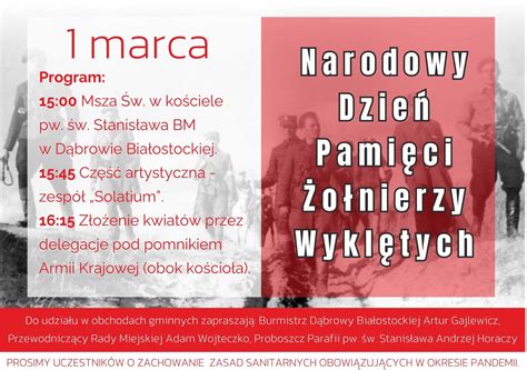 Narodowy Dzień Pamięci Żołnierzy Wyklętych Plakat