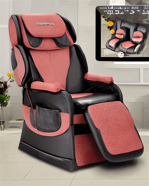 Seat Lining With Massage And Heat Chair Shaped Kawaii Chibi · Creative Fabrica