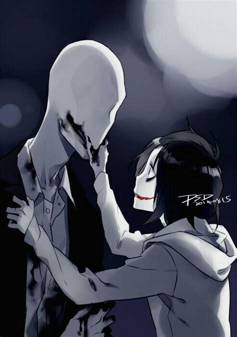 Slenderman And Jeff The Killer S Personagens Creepypasta