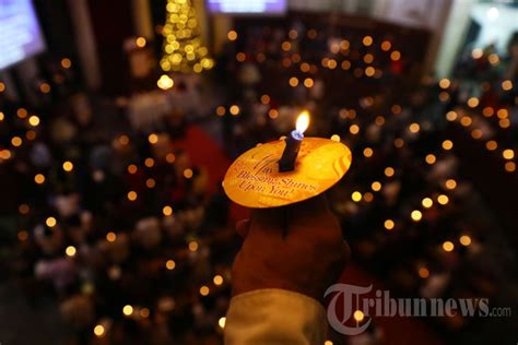Ibadah Malam Natal Di Gereja Immanuel Jakarta Foto