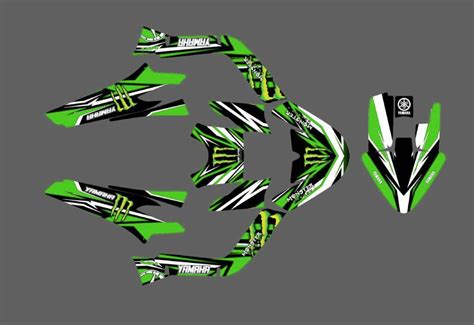 Kit déco MBK Booster 2004 2018 Monster Kitdeco moto fr