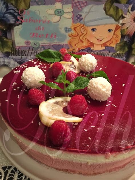 Entremet Framboise Citron Entremet Framboesa Limão