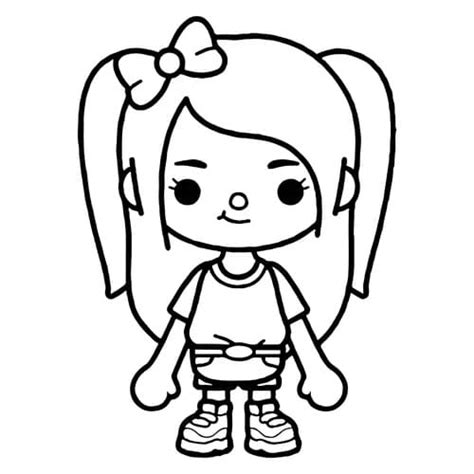Toca Boca Gratis Para Ni Os Para Colorear Imprimir E Dibujar Coloringlib