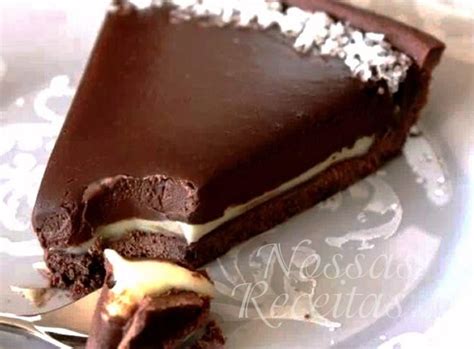 Receita de Torta de Chocolate Maria Beatriz Almanaque Culinário