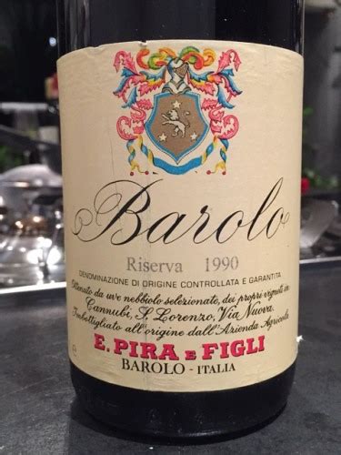 1965 E Pira Figli Riserva Barolo Vivino US