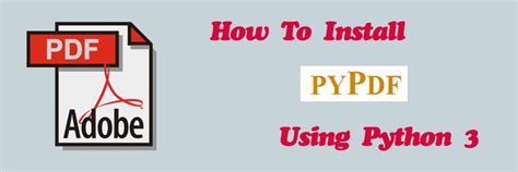 pypdf a brief introduction to pdf manipulation in python 44 off