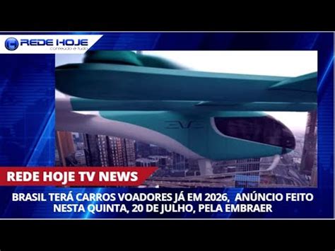 A PRIMEIRA FÁBRICA DE CARROS VOADORES DO BRASIL FOI ANUNCIADA NESTA