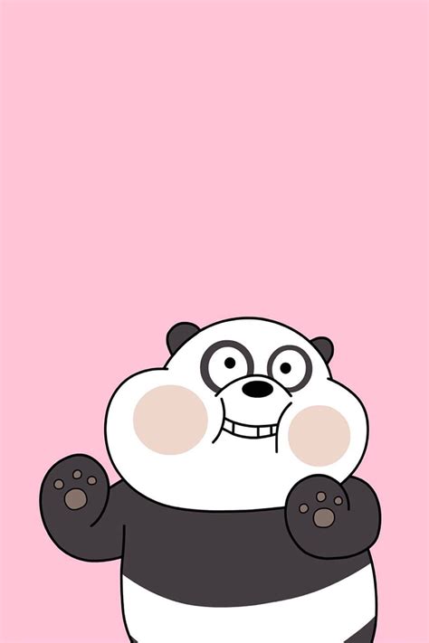 Es Beruang Png We Bare Bears 1 PNG We Bare Bears Pink Wallpaper Ponsel