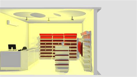 Projeto Farmácia de Fernanda Planta 3D Mooble