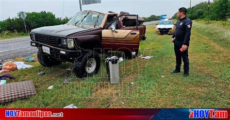 Hoy Tamaulipas Accidentes En Carreteras De Tamaulipas Al Menos Dos