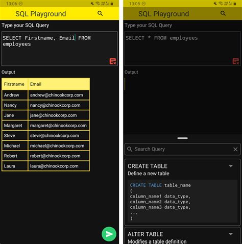 this app lets you practice sql on your android phone laptrinhx