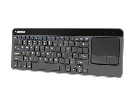 Klawiatura Bezprzewodowa Natec Turbot Do Smart TV Z Touchpadem