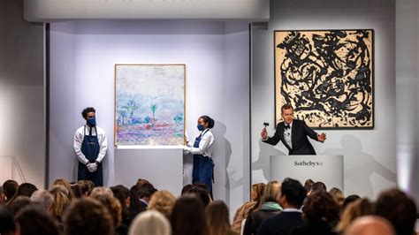 Sotheby s recauda 675 millones en una subasta histórica con obras de