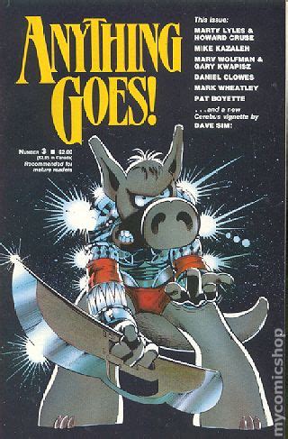 Anything Goes 1986 Comic Books