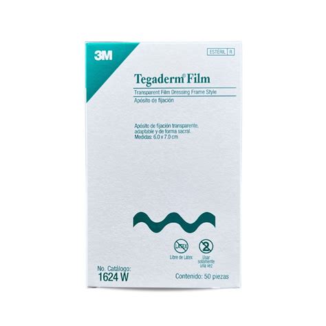 Apósito Transparente Tegaderm 6x7 cm 50 piezas Moper Medical