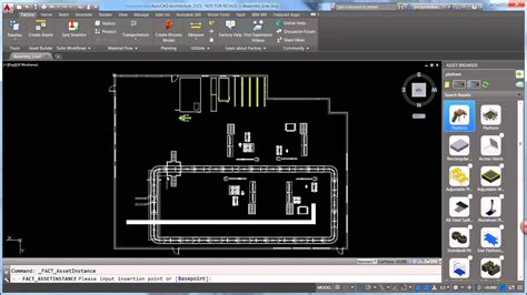 Factory Layout Design Part 1 Of 4 AutoCAD YouTube