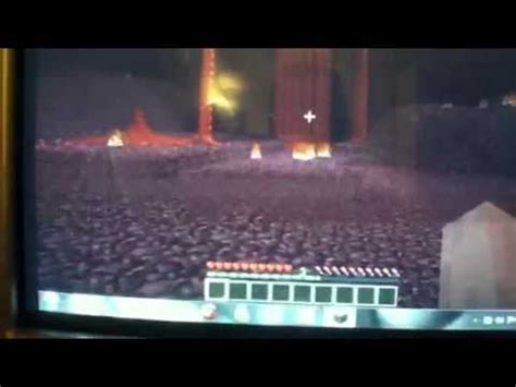 Surviving The Nether Naked On Hard YouTube