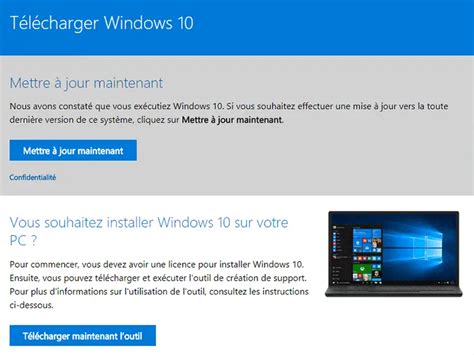 Comment mettre à jour Windows 10 sans utiliser Windows Update